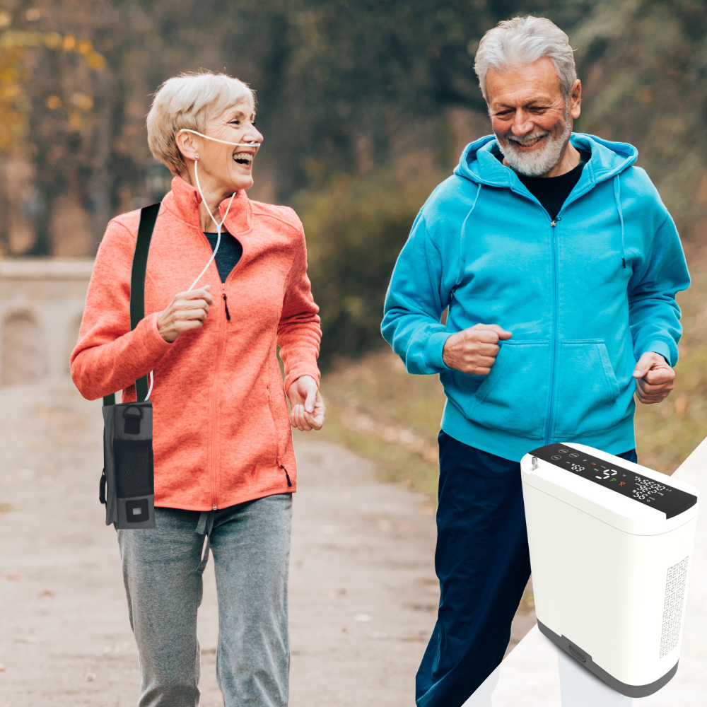 1-10L Portable Continuous&Pulse Flow Oxygen Concentrator| 11 Hours ...