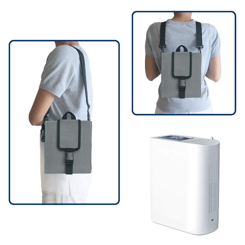 Quiet Lightweight 8L Portable Oxygen Concentrator | 11 Hours Battery ...