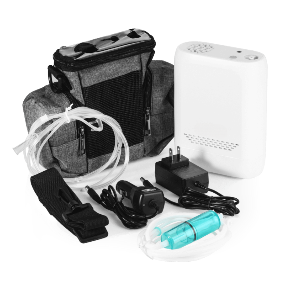 Small Portable 3 Liters Oxygen Concentrator | Long-time Work Battery ...
