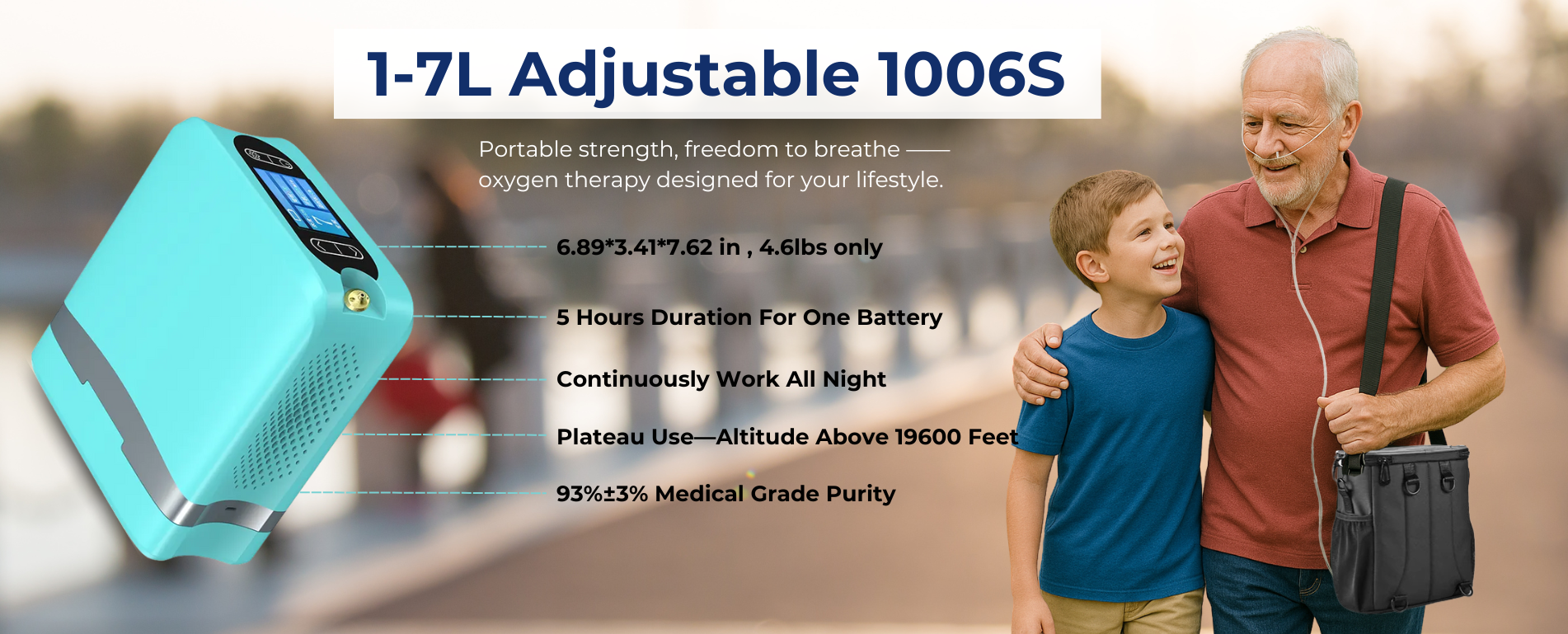 Pure Oxygen Store | Reliable Oxygen Concentrators for Home and Travel